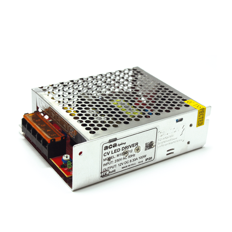 ΜΕΤΑΣΧΗΜΑΤΙΣΤΗΣ ΓΙΑ ΤΑΙΝΙΑ LED IP20 12V 100W | Εlettrolinea