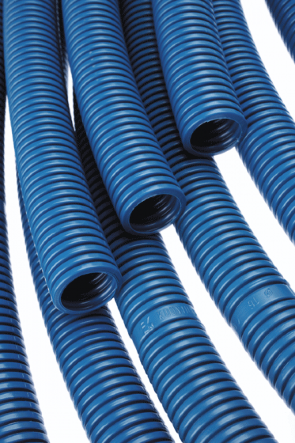 ΣΠΥΡΑΛ Φ13,5 ΜΕΣΑΙΟΥ ΤΥΠΟΥ DUROFLEX ΜΠΛΕ (ανά μέτρο) - Εlettrolinea