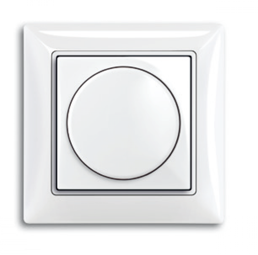 ΡΟΟΣΤΑΤΗΣ (DIMMER) 400W ABB BASIC ΛΕΥΚΟΣ ΜΕ ΛΕΥΚΟ ΠΛΑΙΣΙΟ ΚΑΙ ΔΑΧΤΥΛΙΔΙ ...