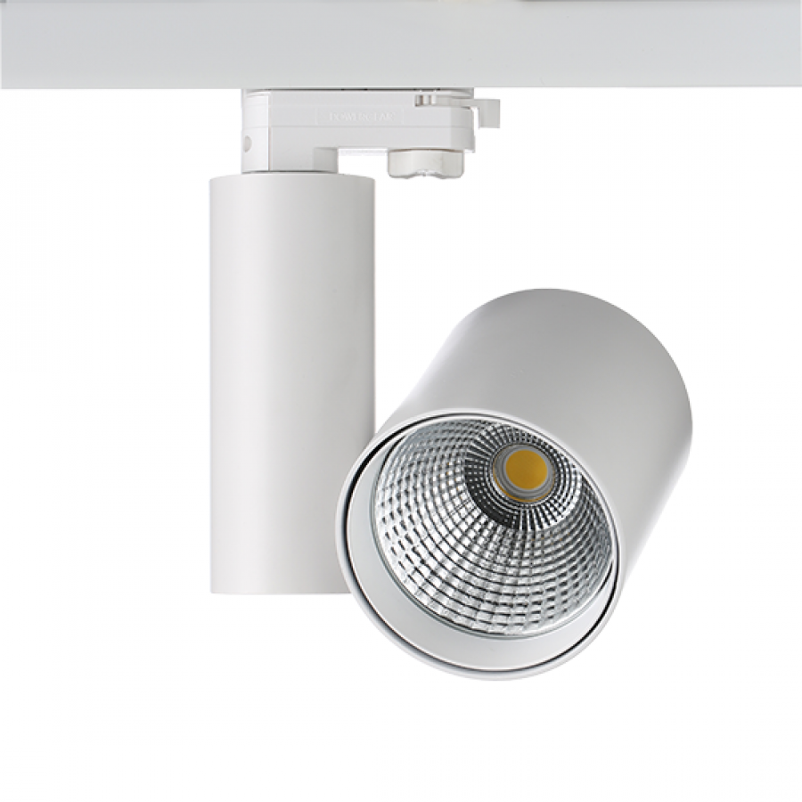 ΣΠΟΤ ΡΑΓΑΣ 4 ΚΑΛΩΔΙΩΝ LED COB 30W 4000Κ 230V RONDE ΛΕΥΚΟ - Εlettrolinea