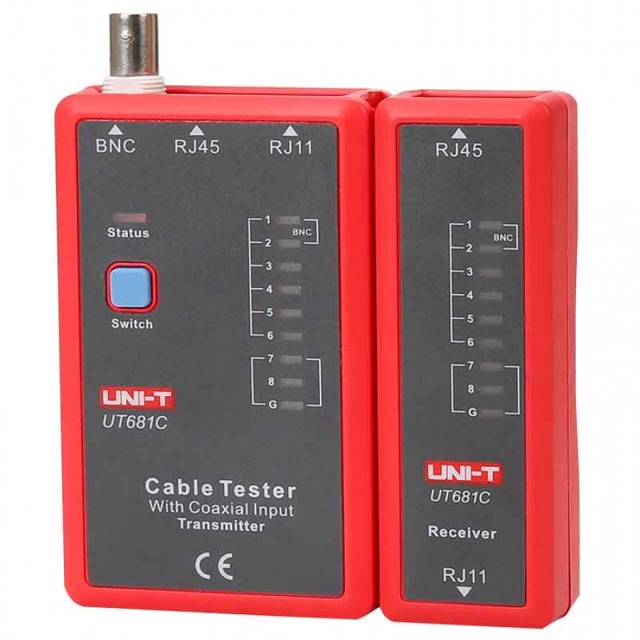 ΑΝΙΧΝΕΥΤΗΣ – ΓΕΝΝΗΤΡΙΑ ΣΗΜΑΤΟΣ RJ11 & RJ45 UT682 UNI-T - Εlettrolinea