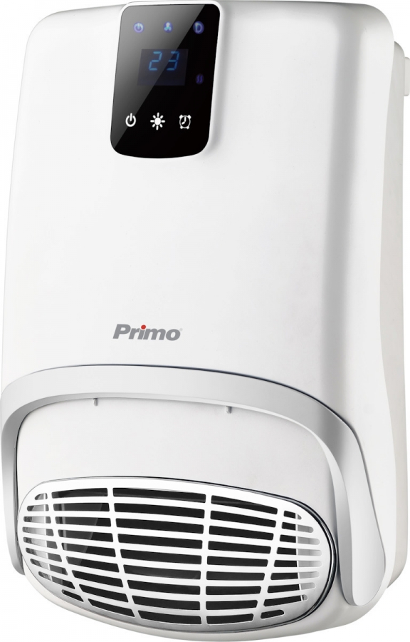 ΑΕΡΟΘΕΡΜΟ ΜΠΑΝΙΟΥ PRIMO 2000W ΜΕ ΤΗΛΕΧΕΙΡΙΣΤΗΡΙΟ ΛΕΥΚΟ PRBH-81004 ...