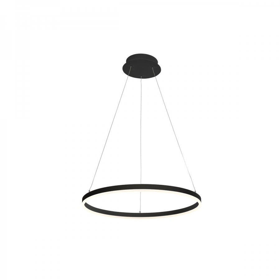 ΚΡΕΜΑΣΤΟ ΦΩΤΙΣΤΙΚΟ ΟΡΟΦΗΣ LED VK/04251PE/B/W/60 42W ΜΑΥΡΟ - Εlettrolinea