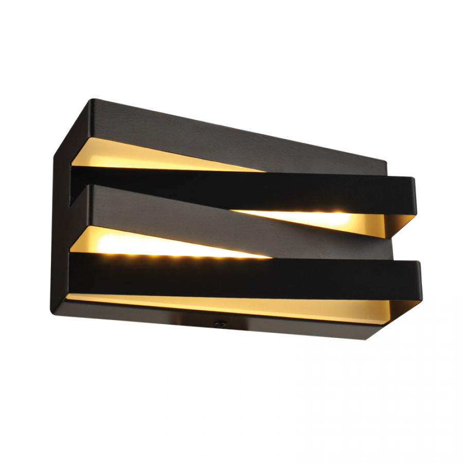ΑΠΛΙΚΑ ΤΟΙΧΟΥ LED 12W 3000K ΜΕΤΑΛΛΙΚΗ ΛΕΥΚΗ MILANO V80LEDW20BK ...
