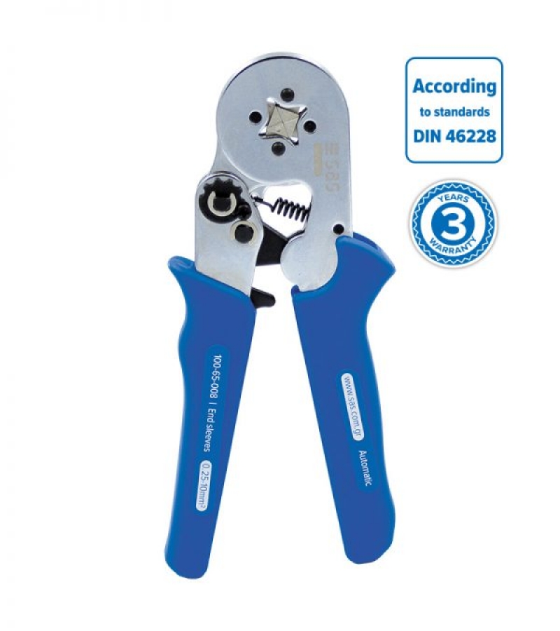 ΠΡΕΣΑ ΑΚΡΟΔΕΚΤΩΝ 0.25-10mm & 2×0.25-2×4 SAS 100-65-008 - Εlettrolinea