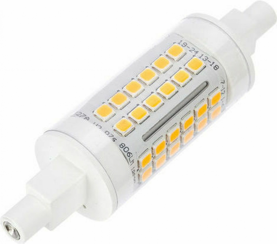 Λάμπα LED Osram Slim Line για Ντουί R7S 78mm Θερμό Λευκό 7W 2700K 806lm ...