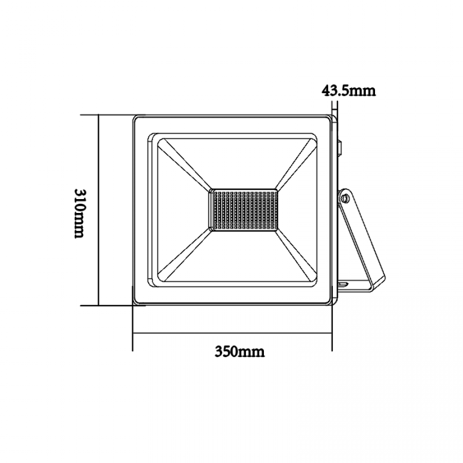 ΠΡΟΒΟΛΕΑΣ ΣΤΕΓΑΝΟΣ LED IP66 150W 6000K 13200lm Q15060 - Εlettrolinea